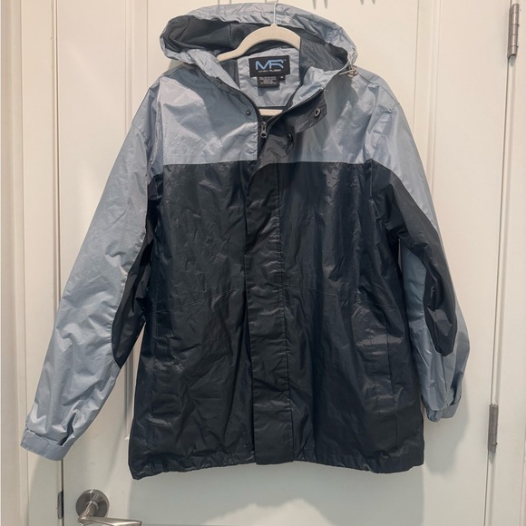 Jackets & Coats | Mack Russo Green Jacket Zip Up Windbreaker Mens M Nwt ...